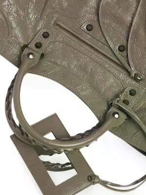 Balenciaga Medium Le City Lambskin Tote Bag