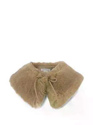 BY MALENE BIRGER Cowie Faux-fur Tie-fastening Scarf - Neutrals