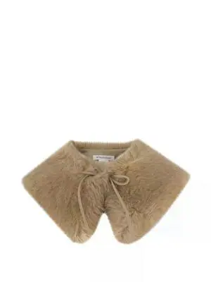 BY MALENE BIRGER Cowie Faux-fur Tie-fastening Scarf - Neutrals