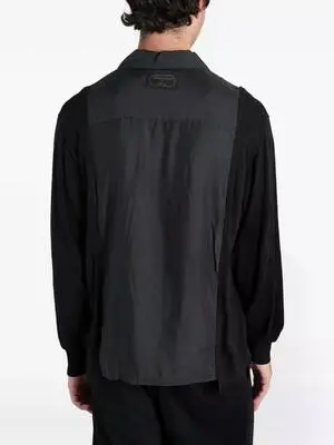 Undercover Panelled Button-up Shirt