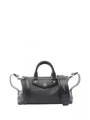 LOUIS VUITTON 2021-2026 Lambskin Biker Pm Satchel - Black