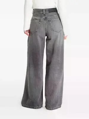 Tommy Hilfiger Faded-wash Wide-leg Jeans