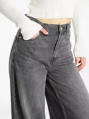 Tommy Hilfiger Faded-wash Wide-leg Jeans