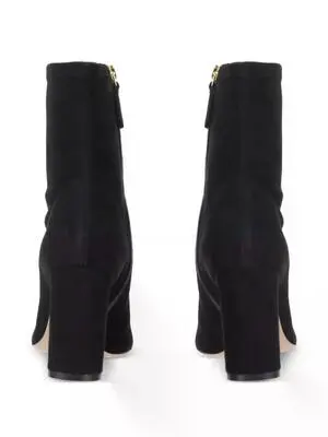 ARTEANA Marcella Suede Pointed-toe Ankle Boots