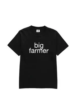 SERVICE WORKS Slogan-print Cotton T-shirt