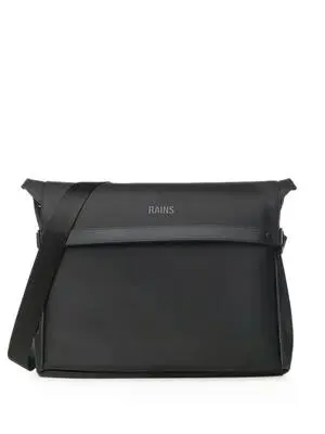 Rains Otg Foldover Laptop Bag - Black