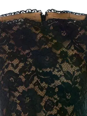 SELF-PORTRAIT Lace Bubble-hem Mini Dress