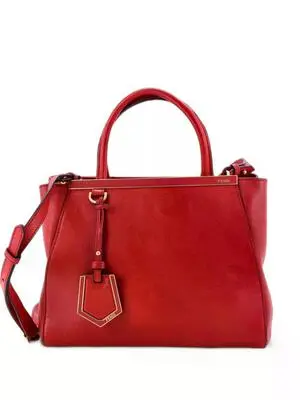 Fendi 2jours Bag Leather Petite Satchel