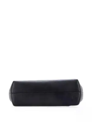 Fendi First Bag Leather Small Clutch Bag - Black