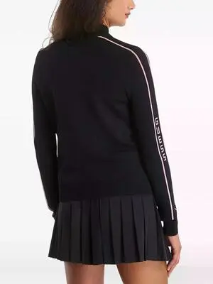 Guess Logo-tape Zip-up Cardigan