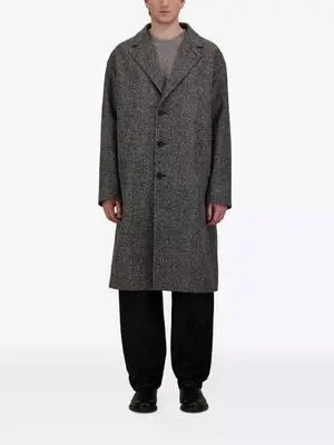 Herno Virgin-wool Herringbone Coat