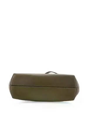 Fendi First Bag Leather Small Clutch Bag - Green