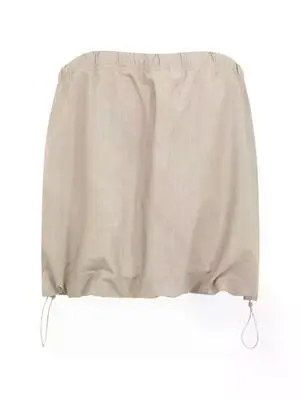 Fear Of God Drawstring-hem Micro Skirt