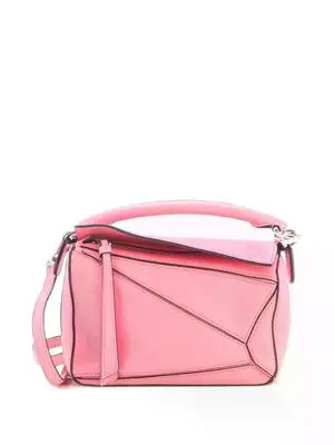 Loewe Puzzle Bag Leather Mini Crossbody Bag