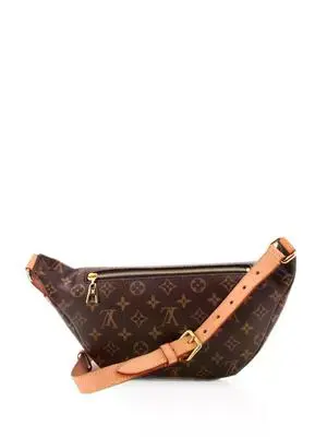 LOUIS VUITTON Bum Bag Monogram Canvas Belt Bag - Brown