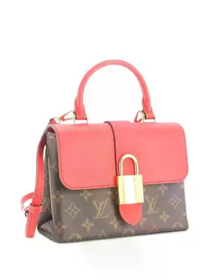LOUIS VUITTON Monogram Canvas Bb Satchel - Red