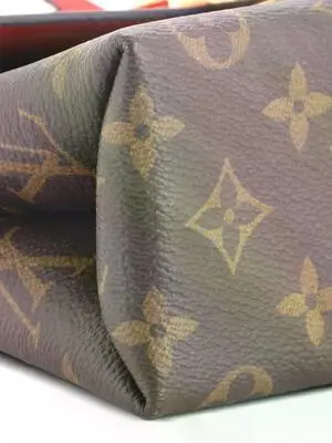 LOUIS VUITTON Monogram Canvas Bb Satchel - Red