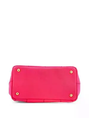 Prada Canapa Convertible Canvas Mini Tote Bag