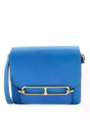 Hermès Roulis Bag Evercolor 18 Crossbody Bag - Blue