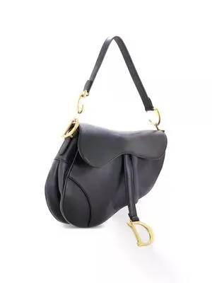 Dior Saddle Handbag - Black