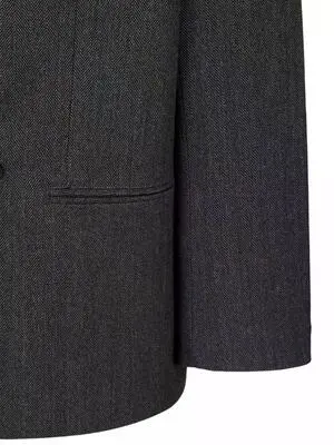 STUDIO TOMBOY Herringbone Double-breasted Blazer