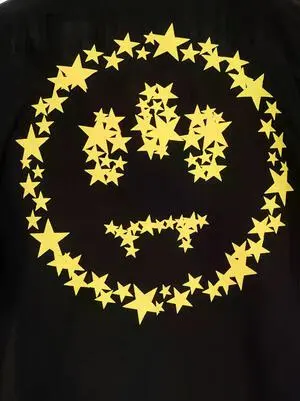BARROW Logo-print Star-motif T-shirt