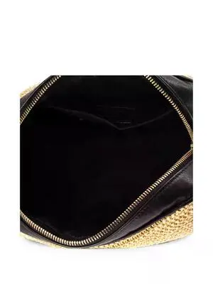 Saint Laurent Lou Camera Bag Woven Raffia Small Crossbody Bag