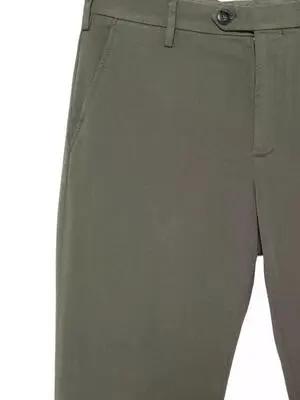 Canali Diagonal-weave Chino Trousers