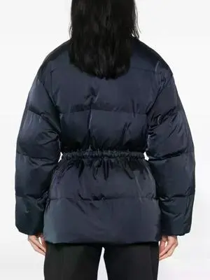 Elisabetta Franchi Quilted Drawstring Coat