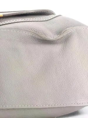 Chloé Marcie Leather Medium Satchel - Grey