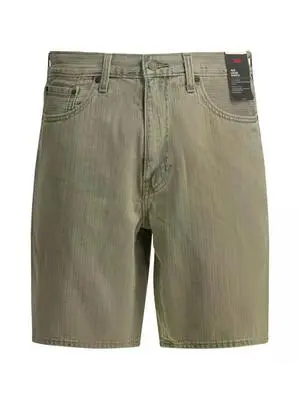 LEVI'S 468 Stay Loose Herringbone Denim Shorts - Grey