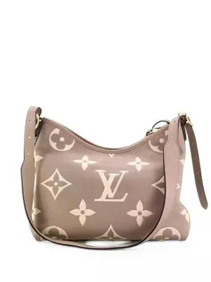 LOUIS VUITTON Carryall Bicolor Monogram Empreinte Giant Pm Hobo Bag - Neutrals