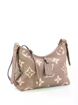 LOUIS VUITTON Carryall Bicolor Monogram Empreinte Giant Pm Hobo Bag