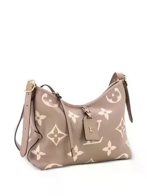 LOUIS VUITTON Carryall Bicolor Monogram Empreinte Giant Pm Hobo Bag - Neutrals