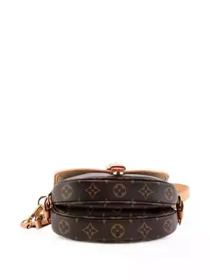 LOUIS VUITTON Saumur Handbag Monogram Canvas Bb Crossbody Bag
