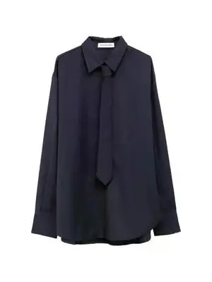 THE FRANKIE SHOP Peri Tie Neck Shirt