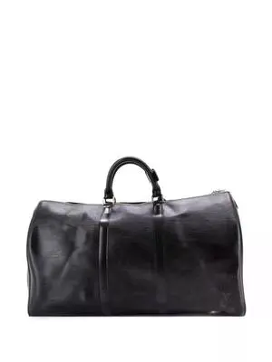 LOUIS VUITTON Keepall Bag Epi Leather 50 Travel Bag