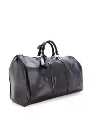 LOUIS VUITTON Keepall Bag Epi Leather 50 Travel Bag