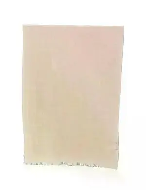 Fabiana Filippi Check Frayed-edge Scarf - Neutrals
