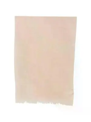 Fabiana Filippi Check Frayed-edge Scarf - Neutrals