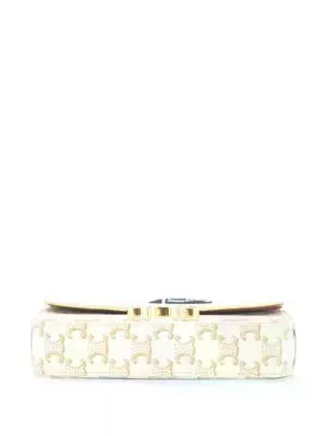 Celine Triomphe East-west Triomphe Coated Canvas Shoulder Bag