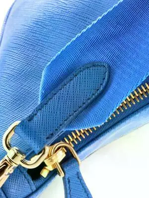 Prada Re-edition 2005 Shoulder Bag Saffiano Leather Small Crossbody Bag - Blue