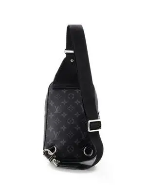 LOUIS VUITTON Avenue Sling Bag Nm Monogram Eclipse Canvas Crossbody Bag