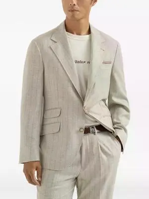 Brunello Cucinelli Cavallo Striped Blazer