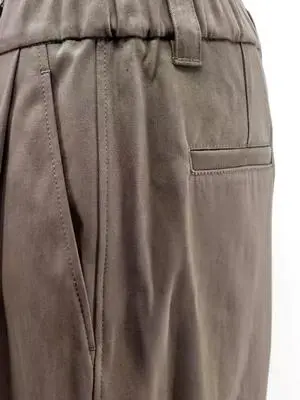 Brunello Cucinelli Pleated Wide-leg Trousers