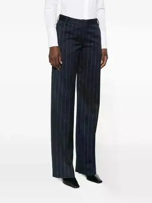 ERMANNO FIRENZE Pinstriped Trousers