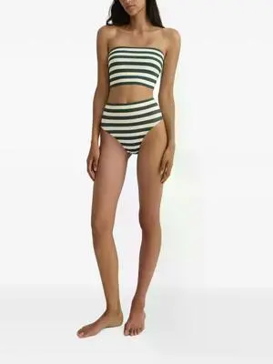 Bondi Born Poppy Striped Bikini Bottoms