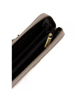 Just Cavalli Snake-plaque Zip-around Wallet
