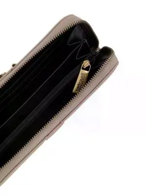 Just Cavalli Snake-plaque Zip-around Wallet - Neutrals
