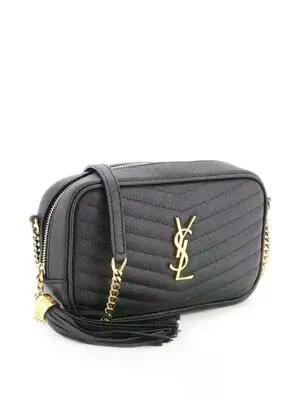Saint Laurent Lou Camera Bag Matelasse Chevron Leather Mini Crossbody Bag